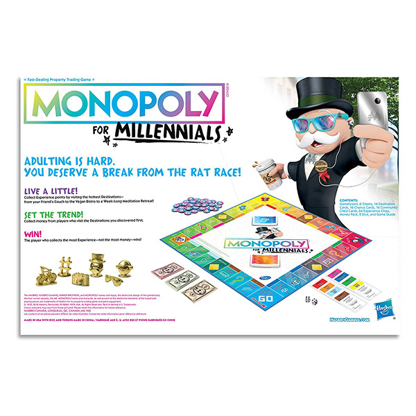 MONOPOLY MILLENNIAL EDITION | Mind Games Canada