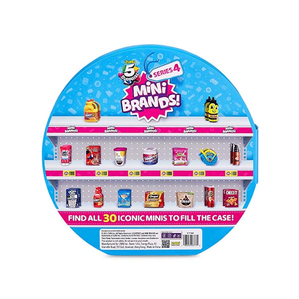 5 Surprise Mini Brands Series 4 Collectors Case | Mind Games Canada